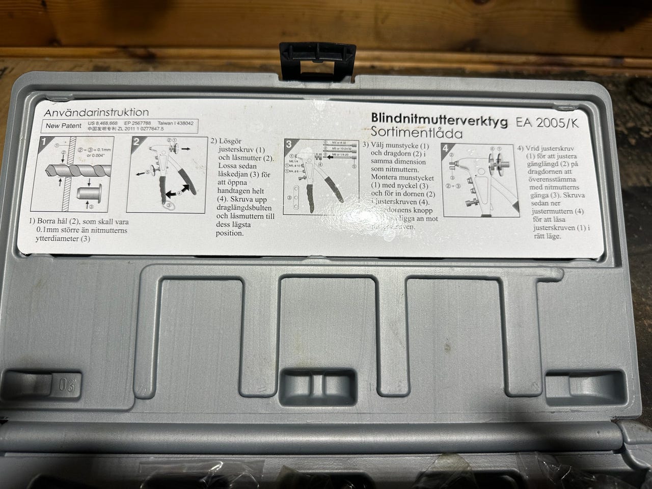 EJOT EA2005/K Blindmutterverktøy (Nesten nytt) | FINN-torget