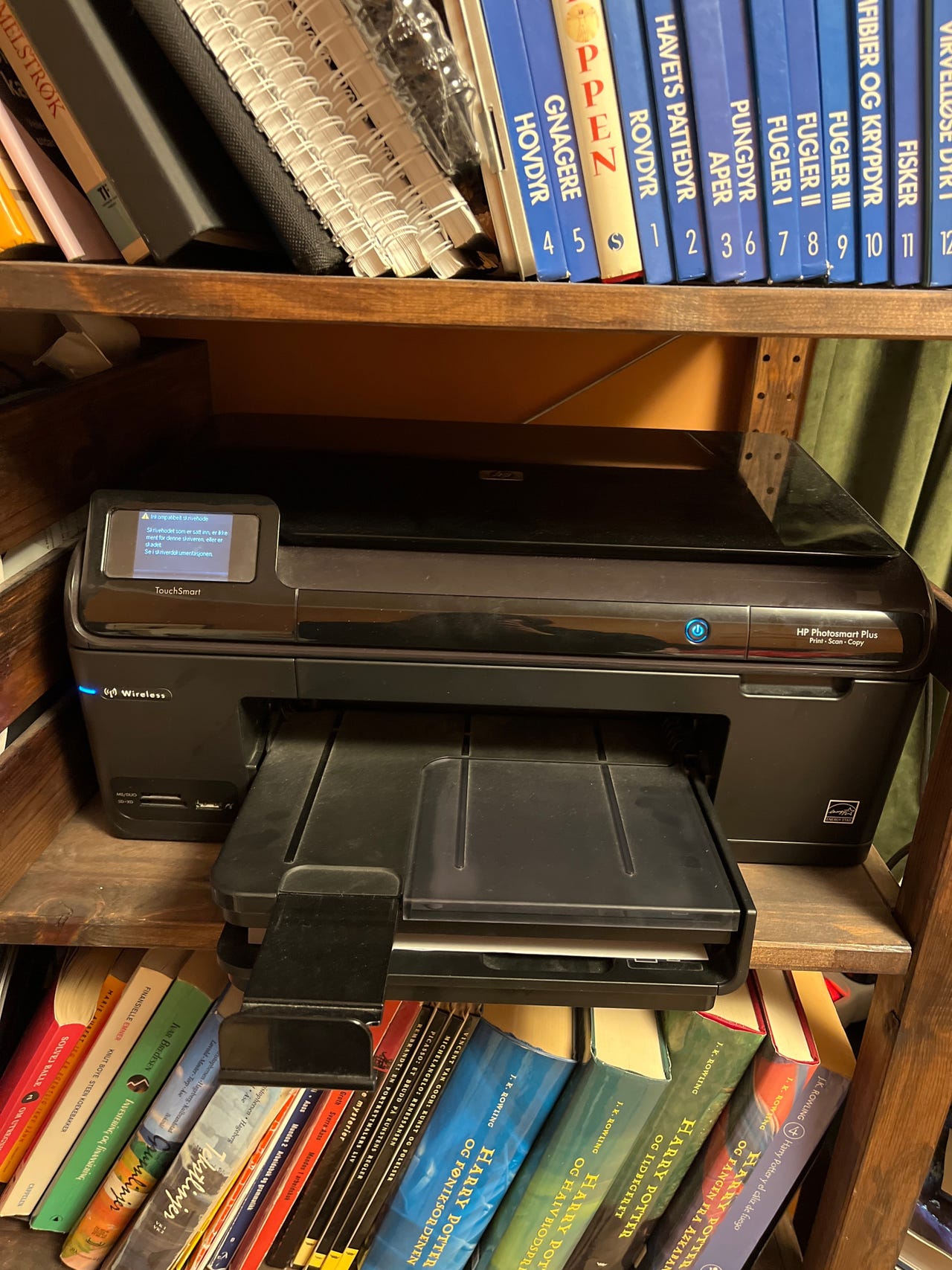 HP Photosmart Plus 209b - printer - defekt | FINN-torget