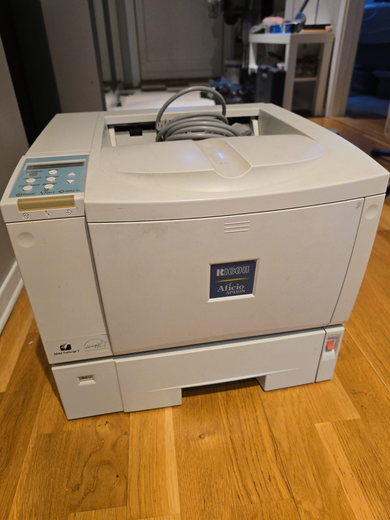 Ricoh Aficio AP410N laserskriver svart/hvit | FINN-torget