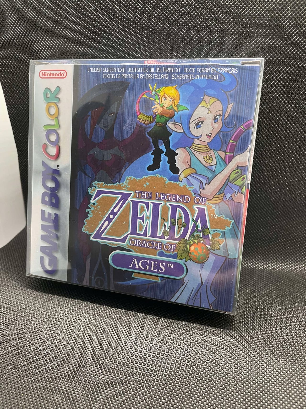 Zelda Oracle of Ages (GameBoy Color) Ekte spill, replika eske | FINN-torget