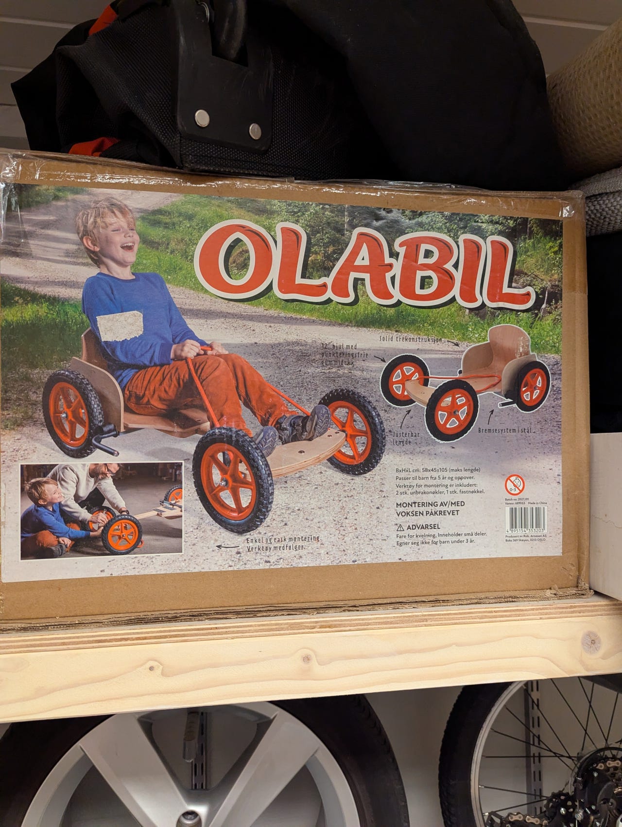 Olabil uåpnet i eske | FINN-torget