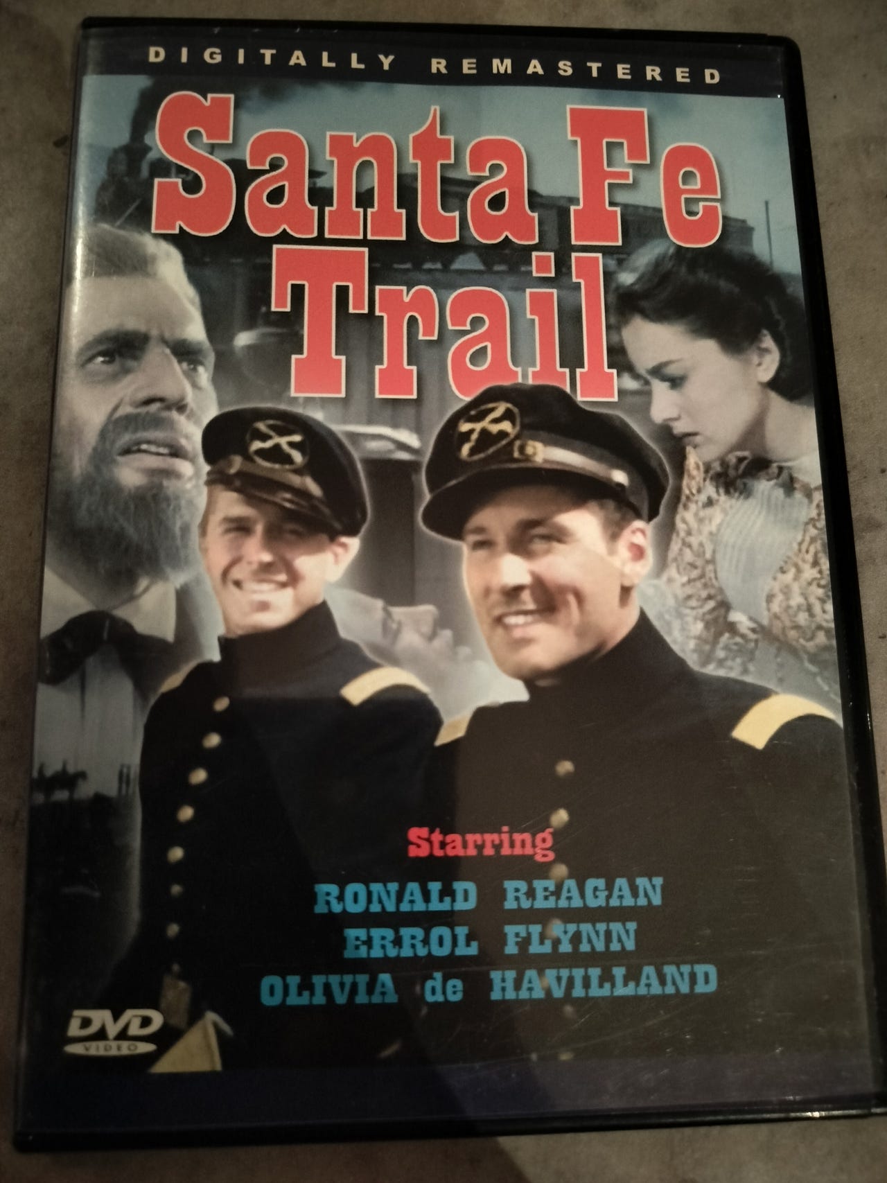 Santa Fe Trail ( DVD) 1940 - Errol Flynn - Ronald Reagan | FINN-torget