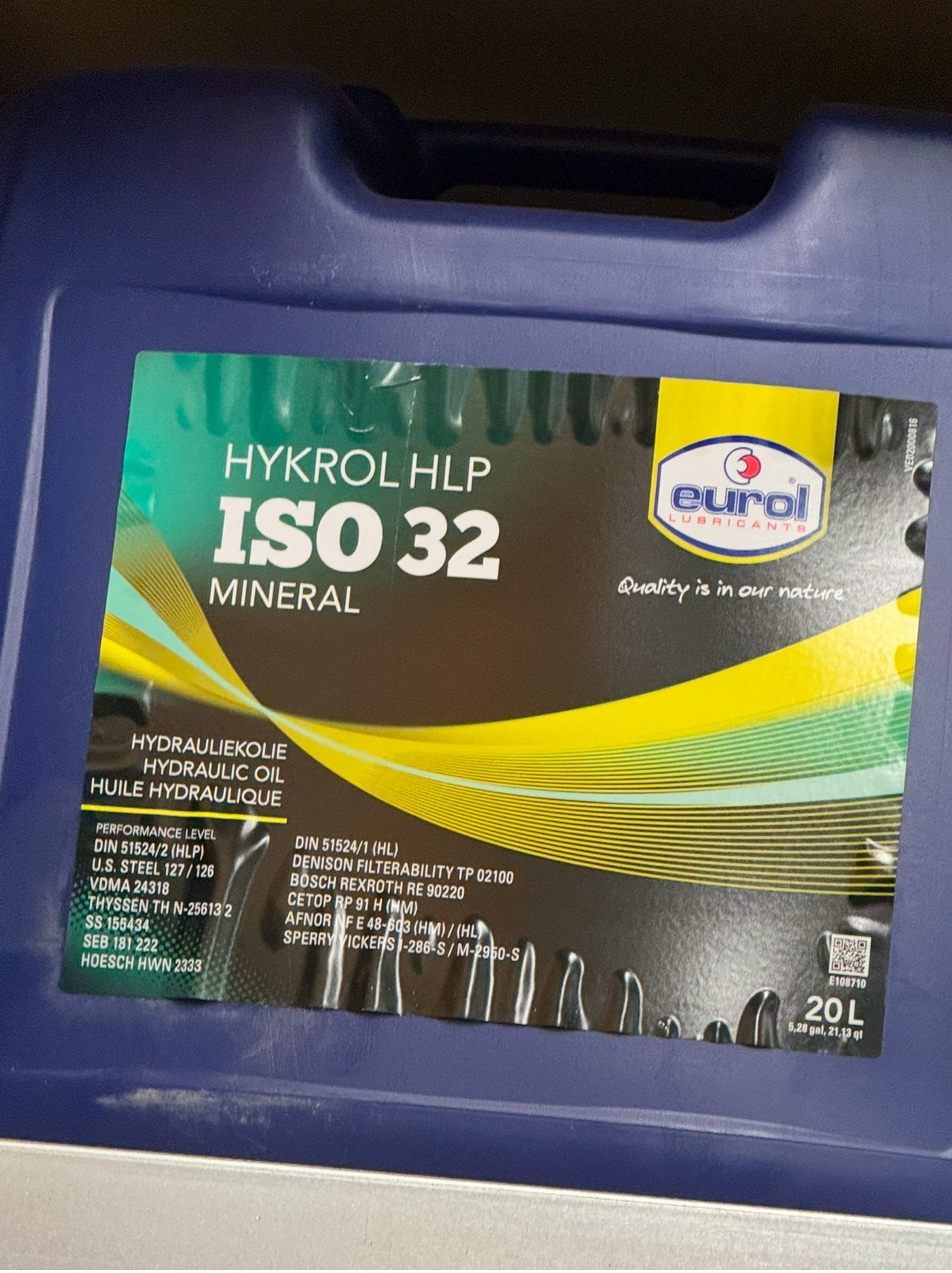 EUROL HLP ISO 32 Hydraulikkonje | FINN-torget