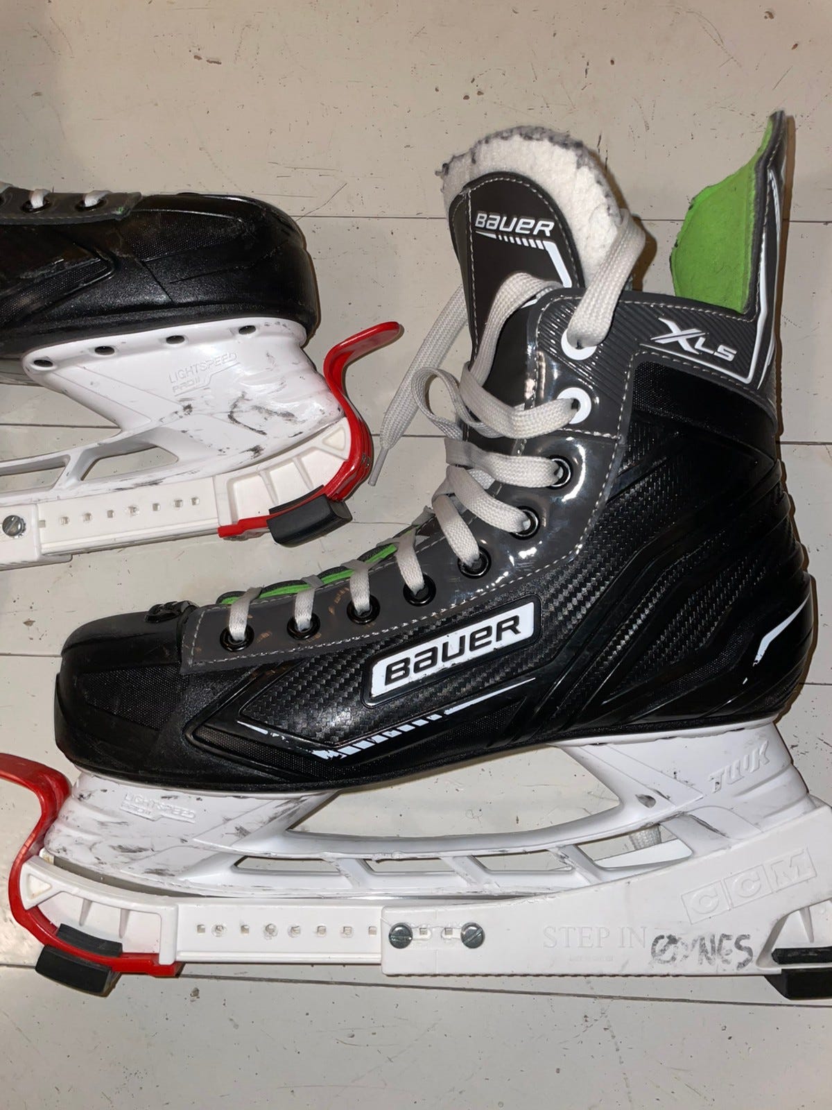 Akkurat slipte skøyter fra Bauer (44,5) | FINN-torget
