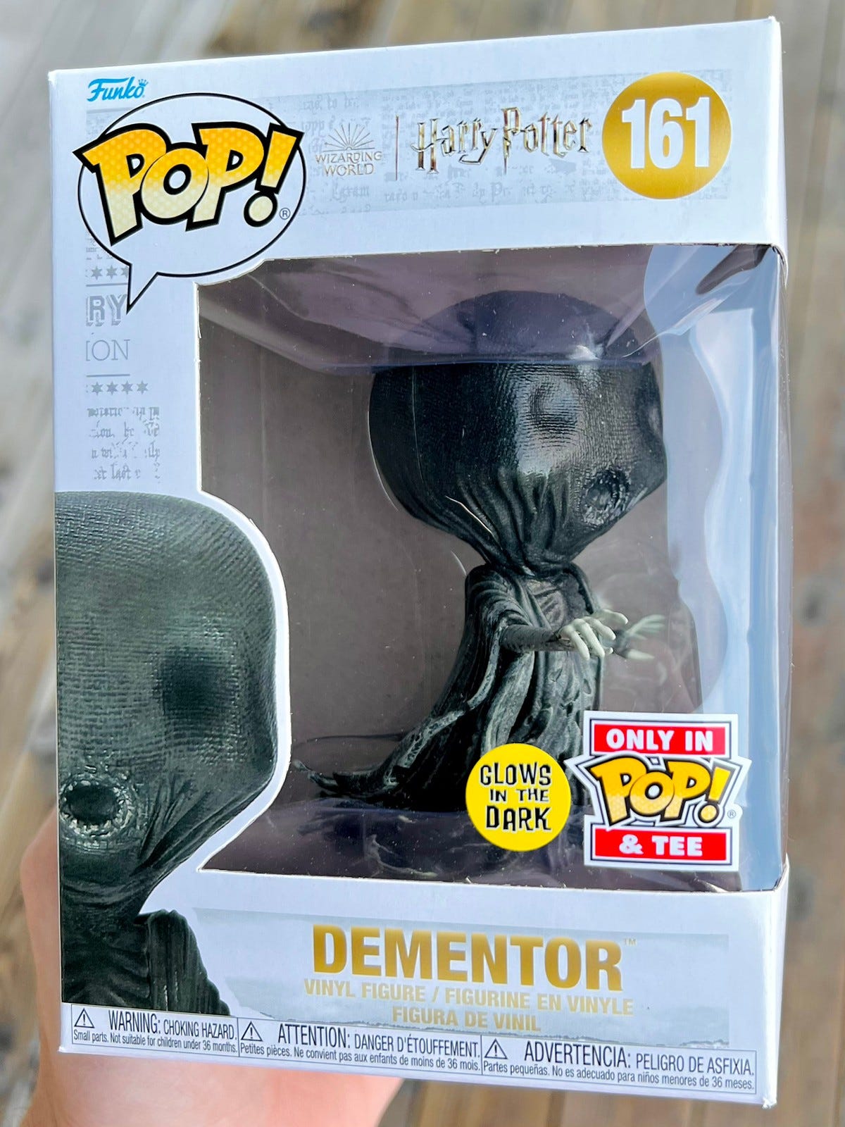 Funko Pop! Dementor (Glow in the Dark) | Harry Potter (161) | FINN-torget