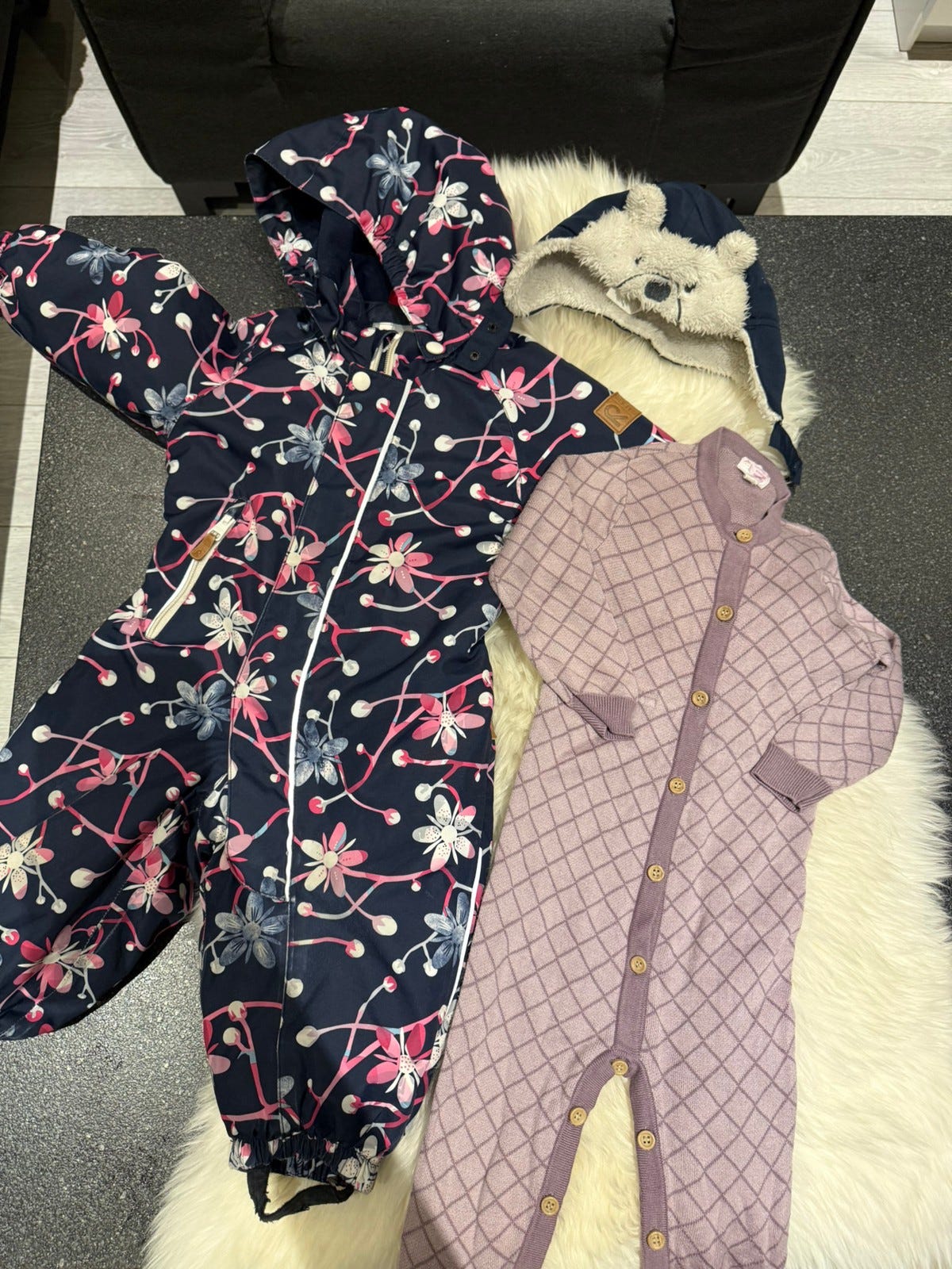 Klespakke Reima vinterdress str80 hatt jumpsuit 80 | FINN-torget