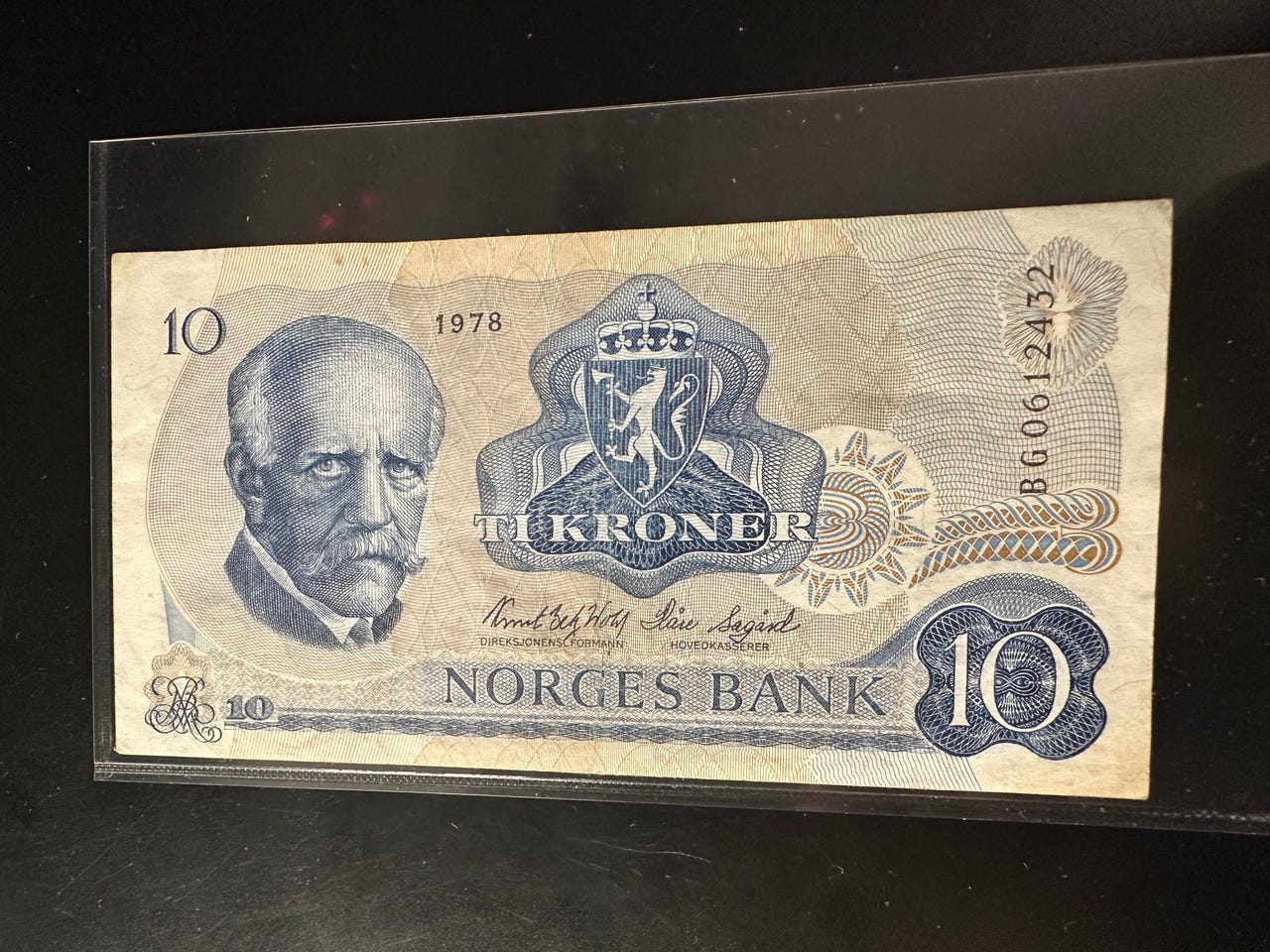 10 kr Norge 1978 Serie BG (767 AØ) | FINN-torget