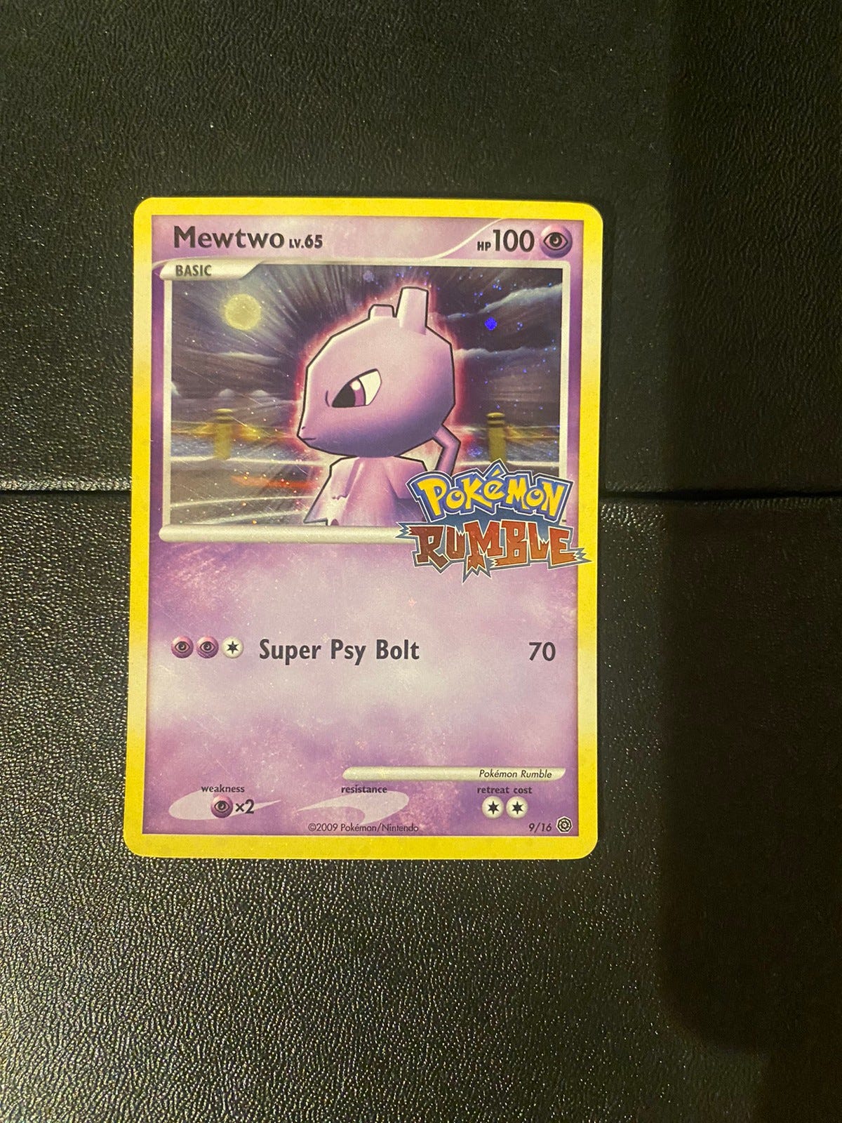Mewtwo Pokemon Team Rumble Holo | FINN-torget