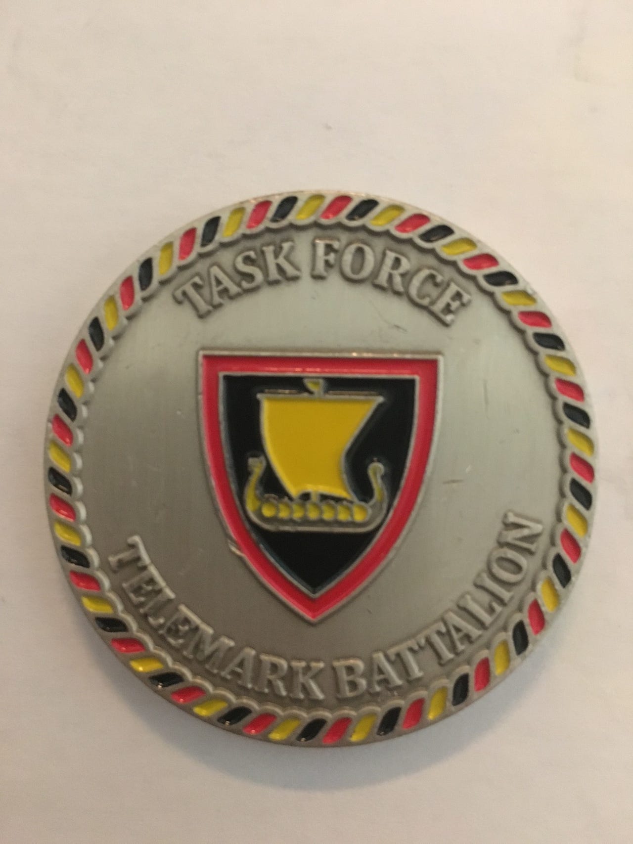TELEMARK BATALJON. TASK FORCE. Challenge coin, Mynt | FINN-torget