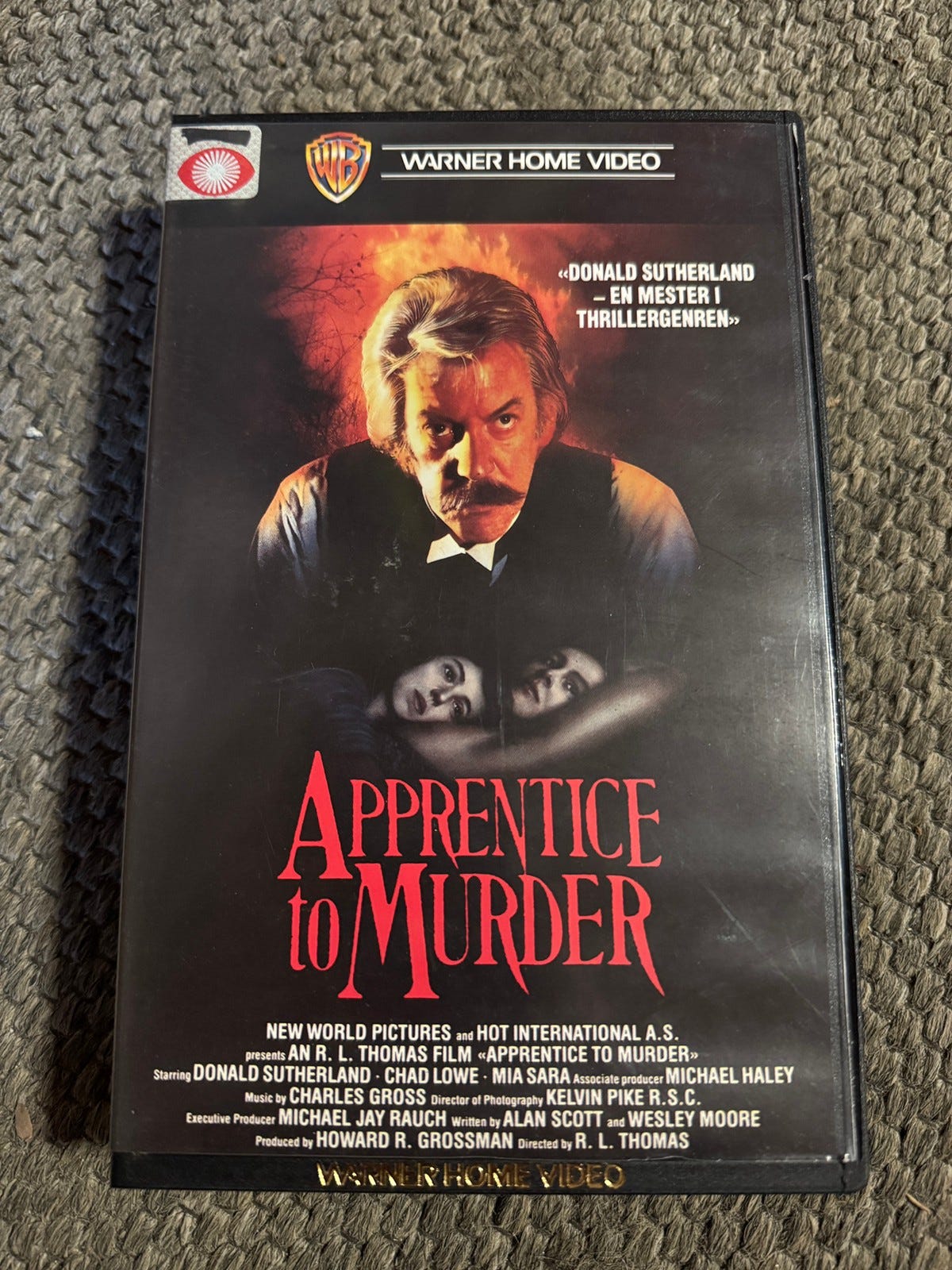 [VHS BIG BOX] Apprentice to murder - 1988 | FINN-torget