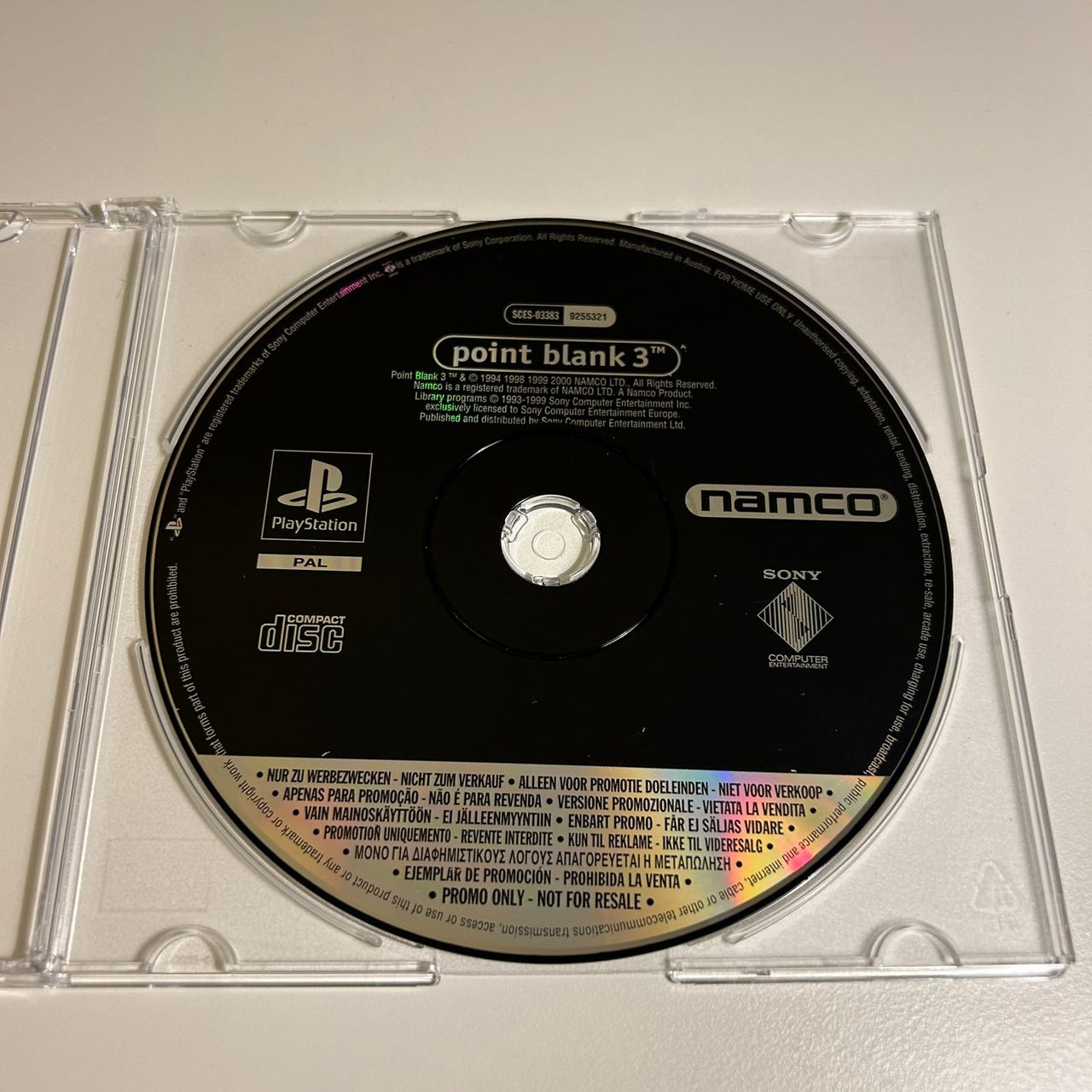 Point Blank 3 (promo disc) PS1 | FINN-torget