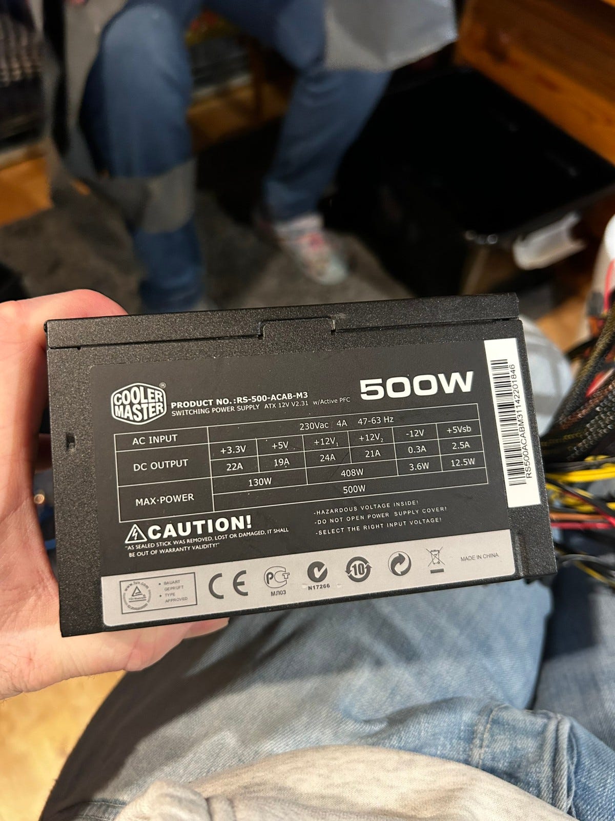 Eldre 500w PSU | FINN-torget