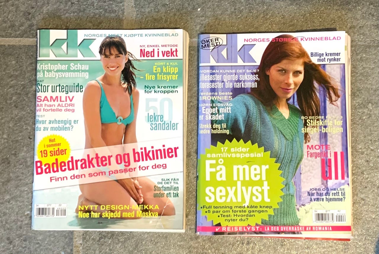 Gamle / vintage KK ukeblader og Cosmopolitan | FINN-torget