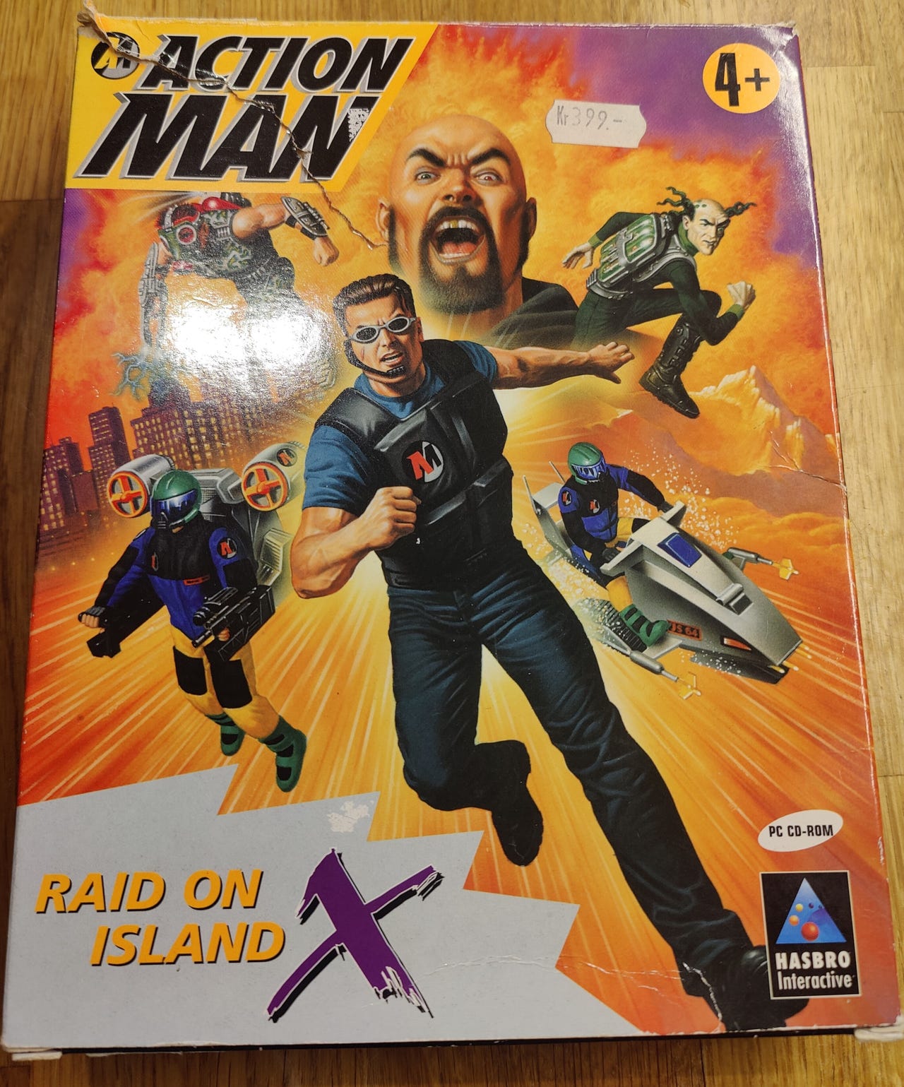 Action Man - Raid on island X - Big box | FINN-torget