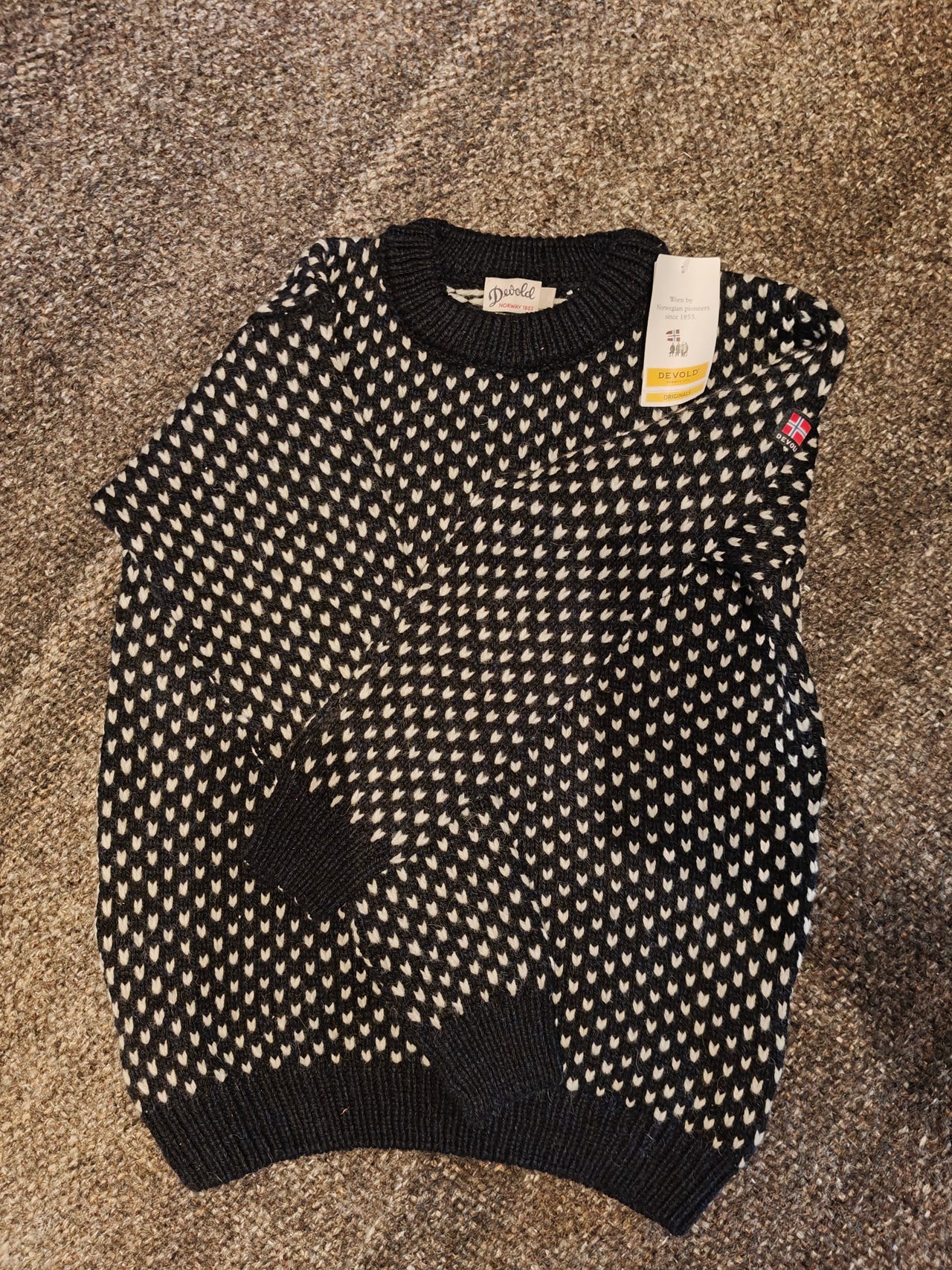 Devold genser blå str L - ny | FINN-torget