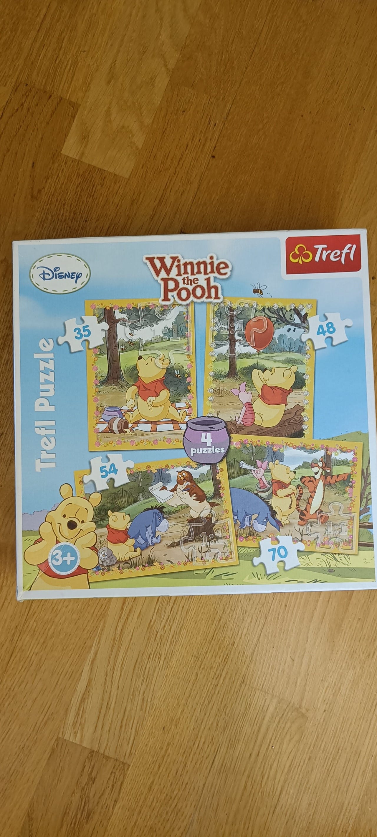 Winnie the Pooh 4 in 1 Jigsaw Puzzle Pack Trefl | FINN-torget