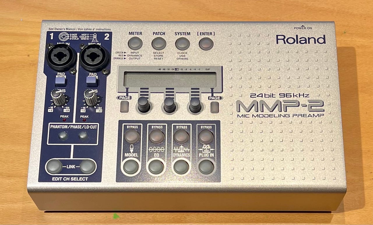 Roland MMP 2, Mic modeling preamp | FINN-torget