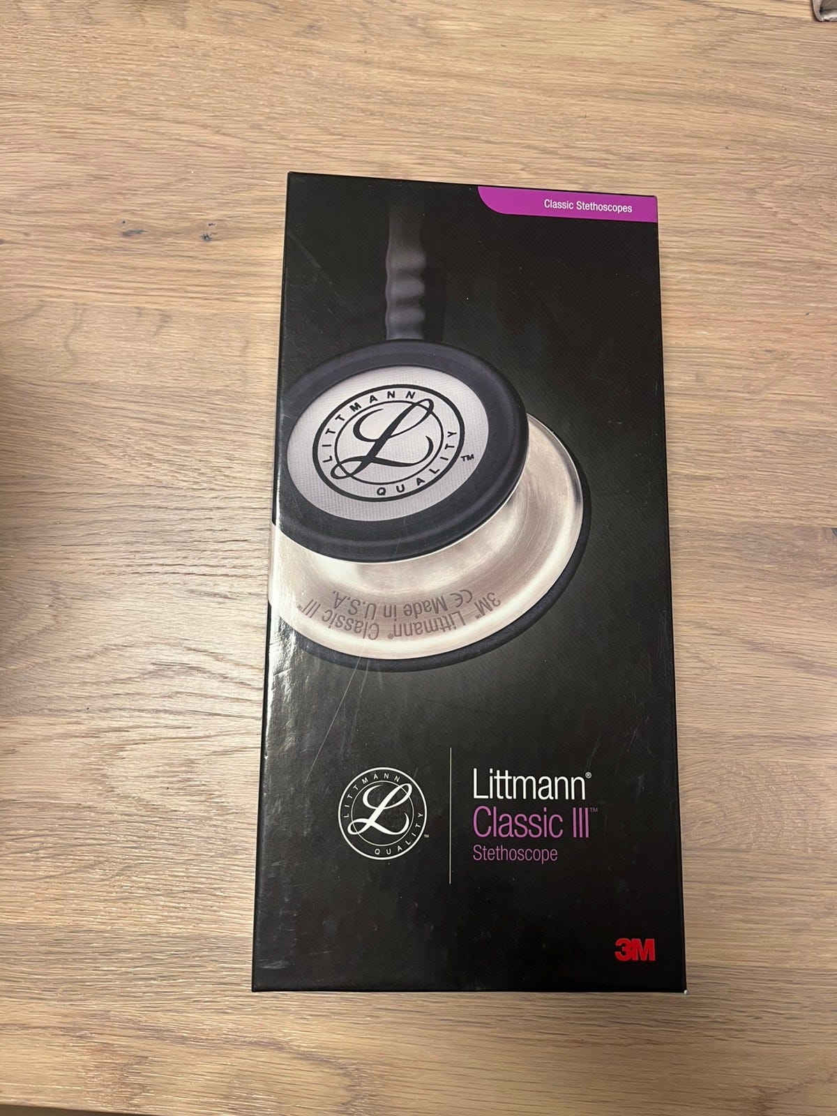 Littmann Classic III sort/rustfritt stål | FINN-torget