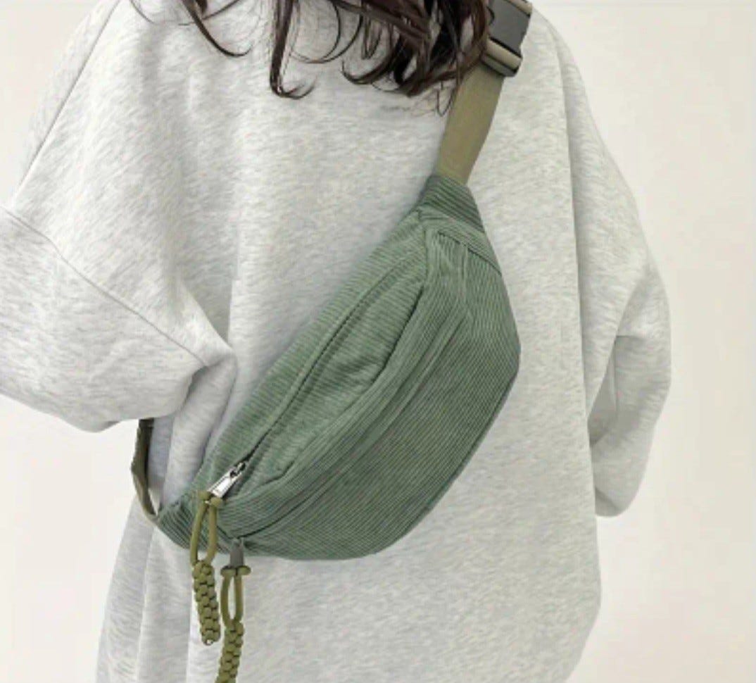 Green New Fanny pack | FINN-torget