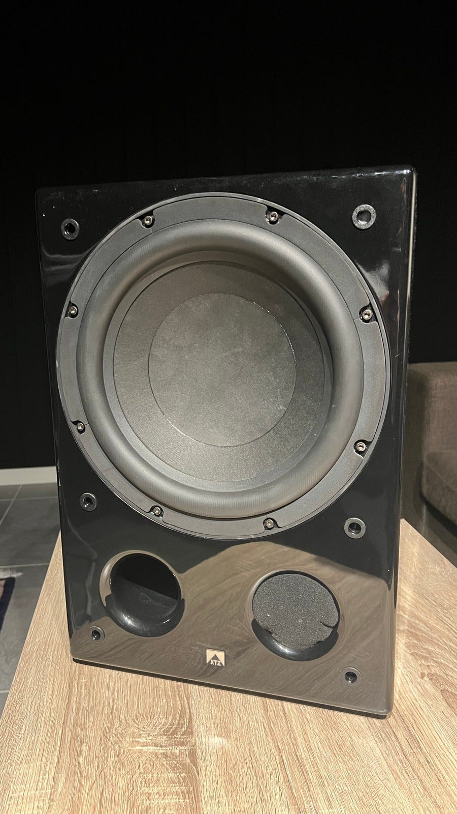 12" XTC Subwoofer - 12.16 med XTZ Sub Amp SA-1 ICE Edge Plateforsterker ...