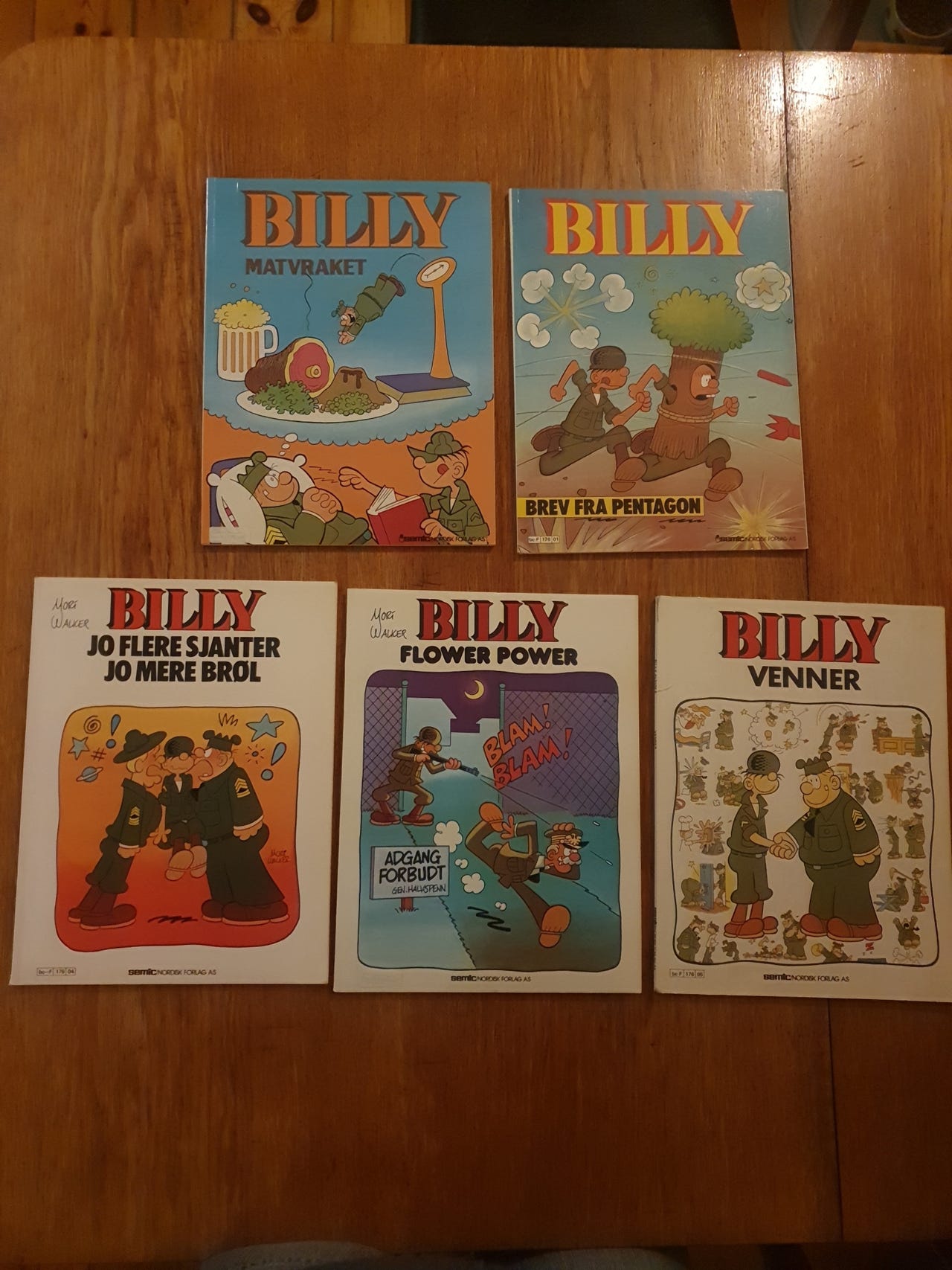 Billy tegneseriehefter | FINN-torget