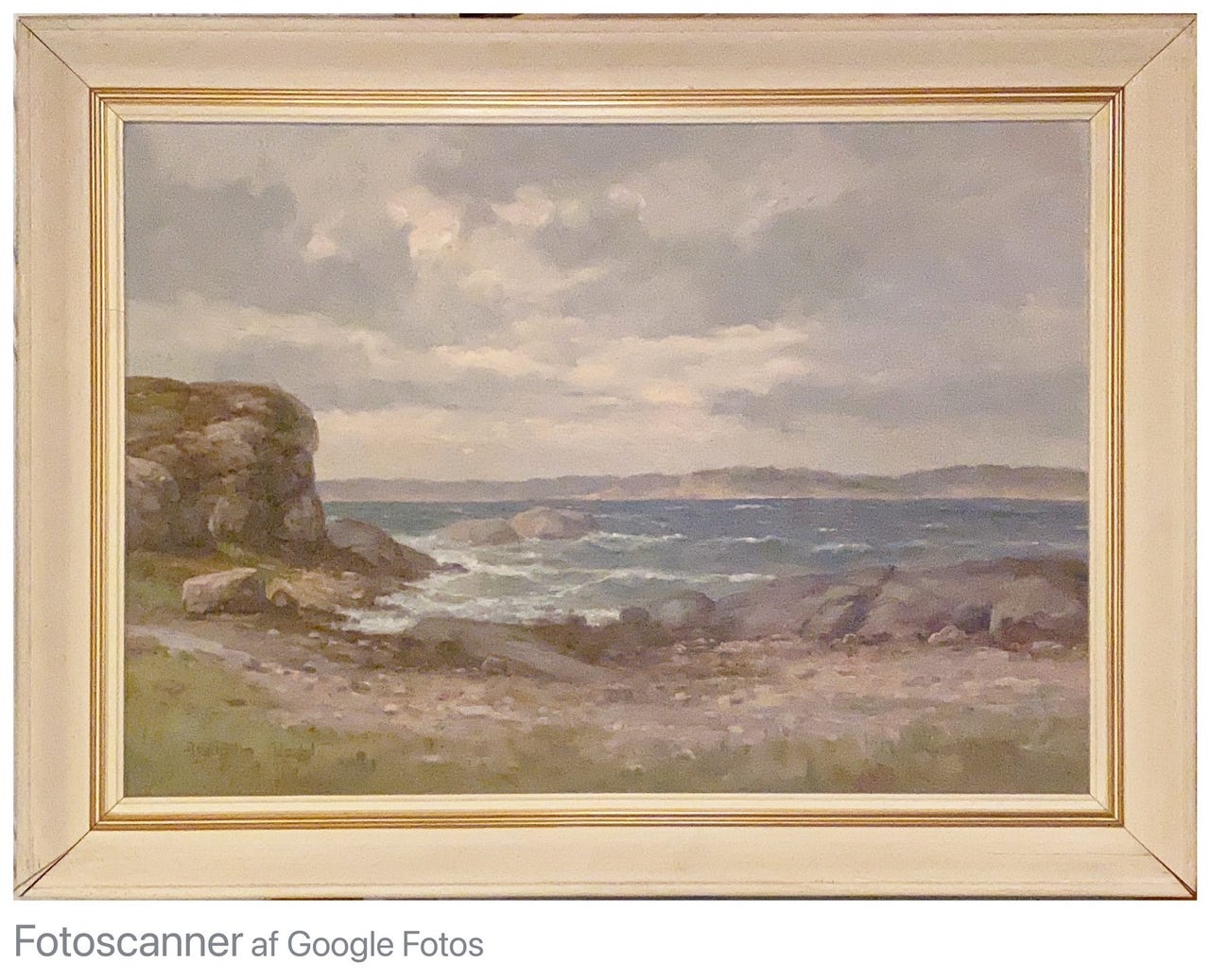 Kystmaleri av Anshelm Dahl | FINN-torget