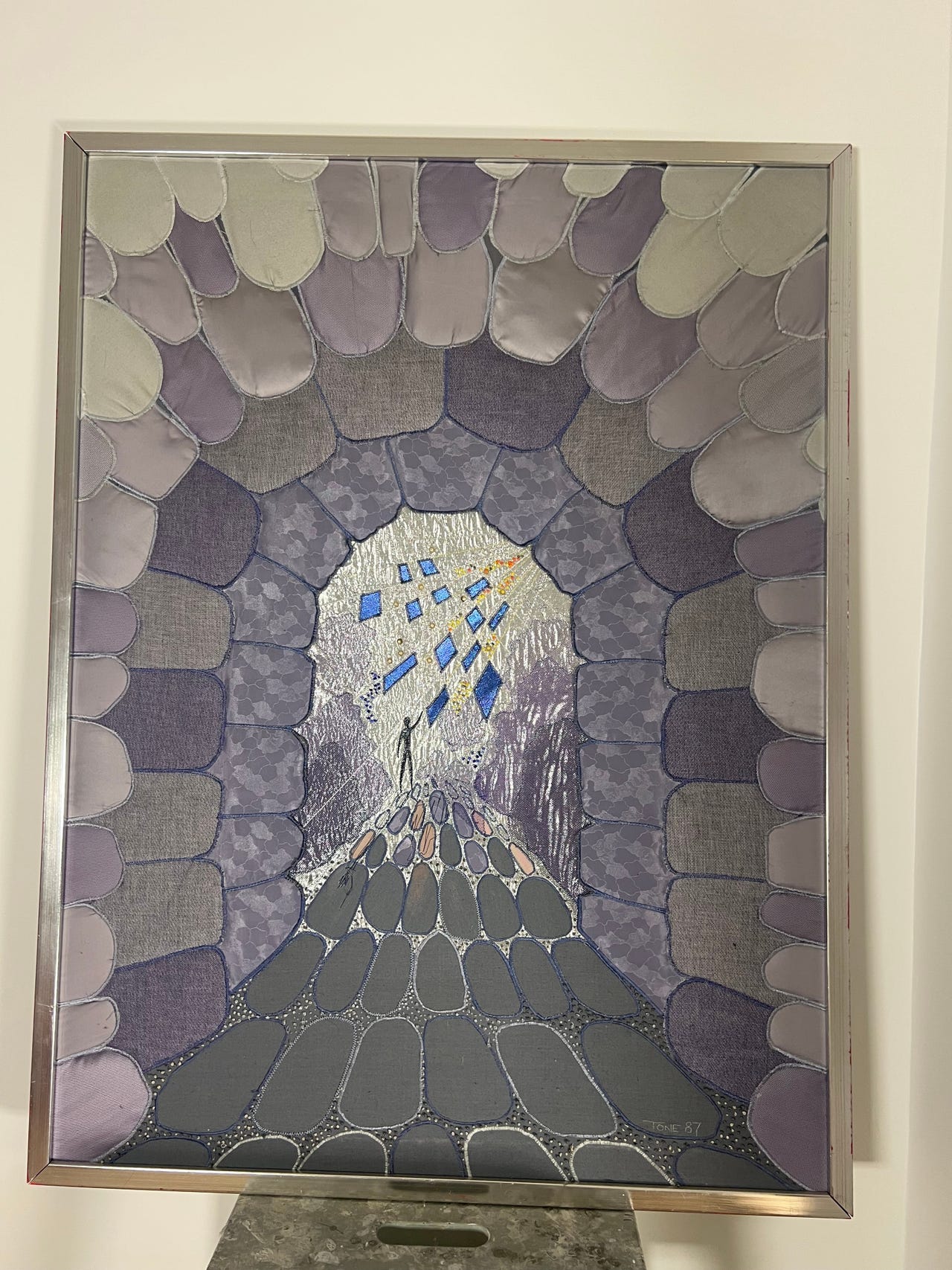 Bilde søm, ikke kiltet. Høyde 104 cm, bredde 78 | FINN-torget