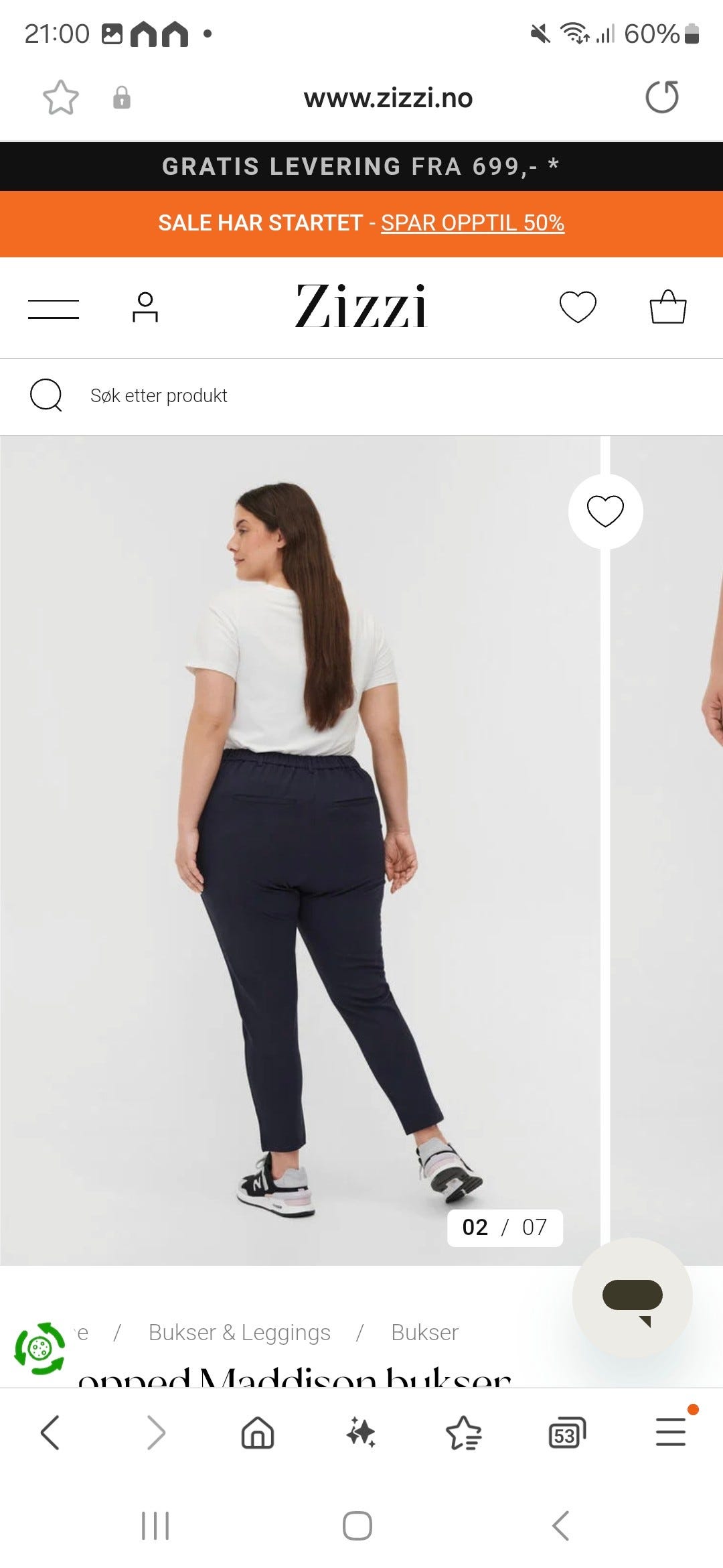 Zizzi penbukse blå | FINN-torget