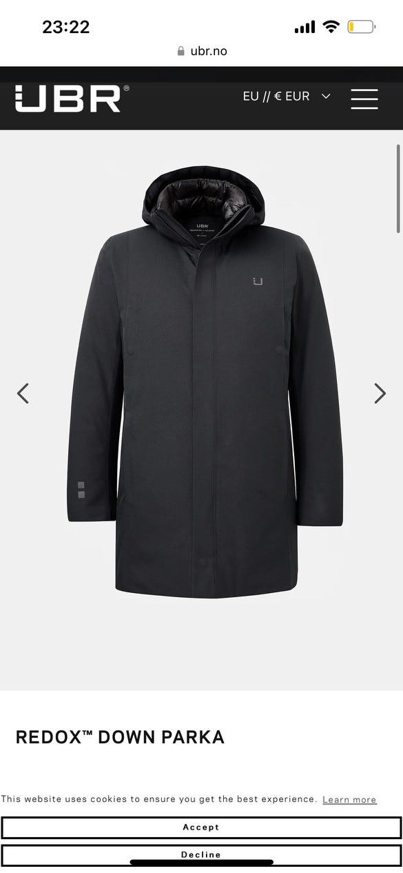 Helt ny UBR Redox vinterjakke | FINN-torget