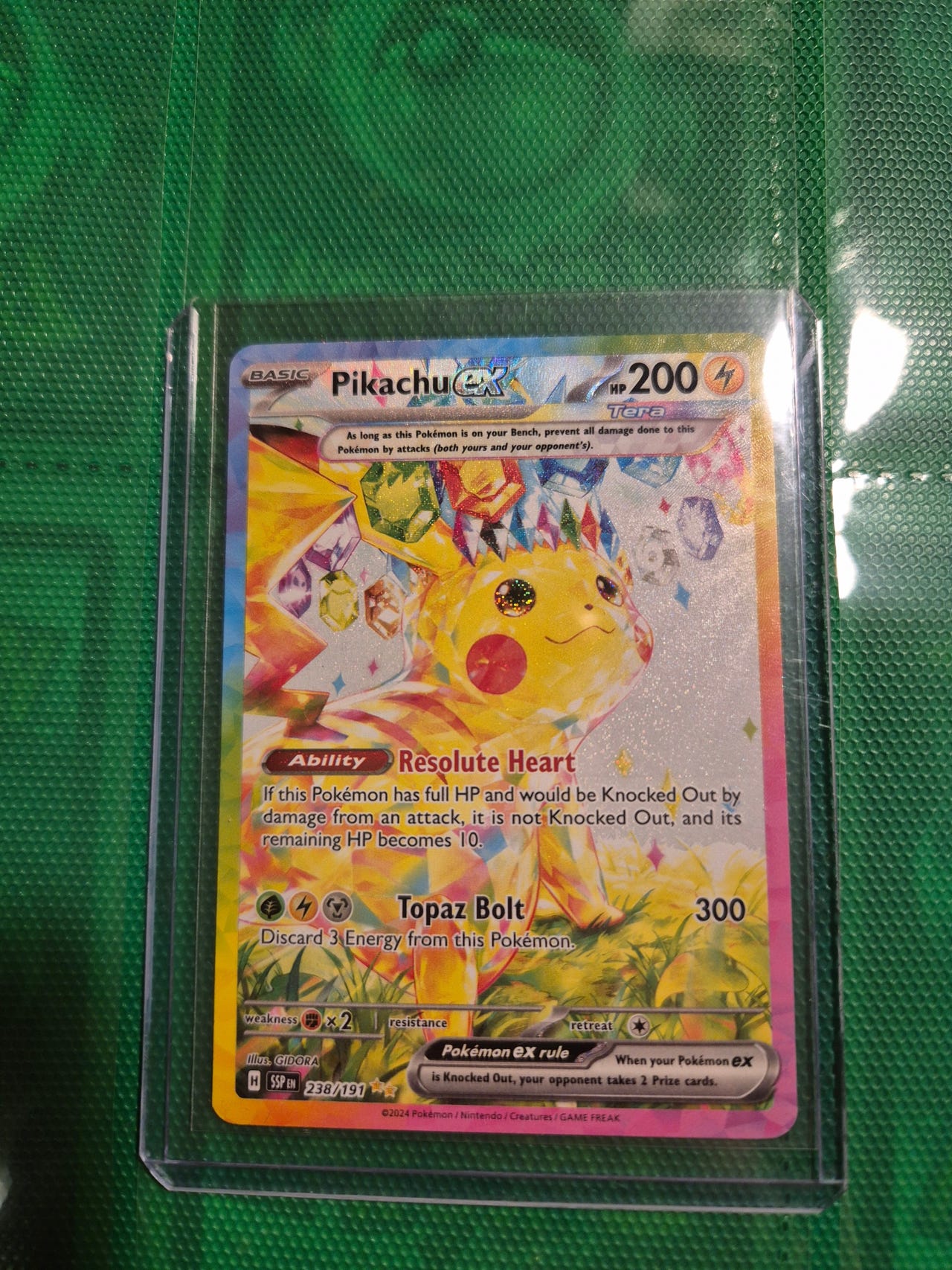 Pikachu ex 238/191 - Surging Sparks | FINN-torget