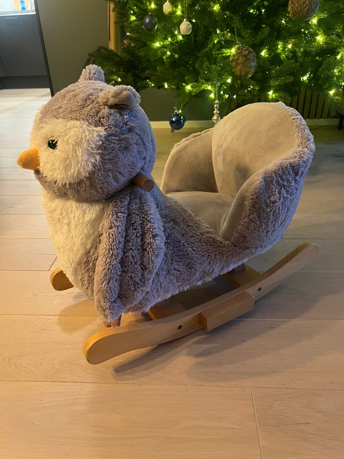 Ugle-gynge / gyngehest ugle for baby/lite barn | FINN-torget