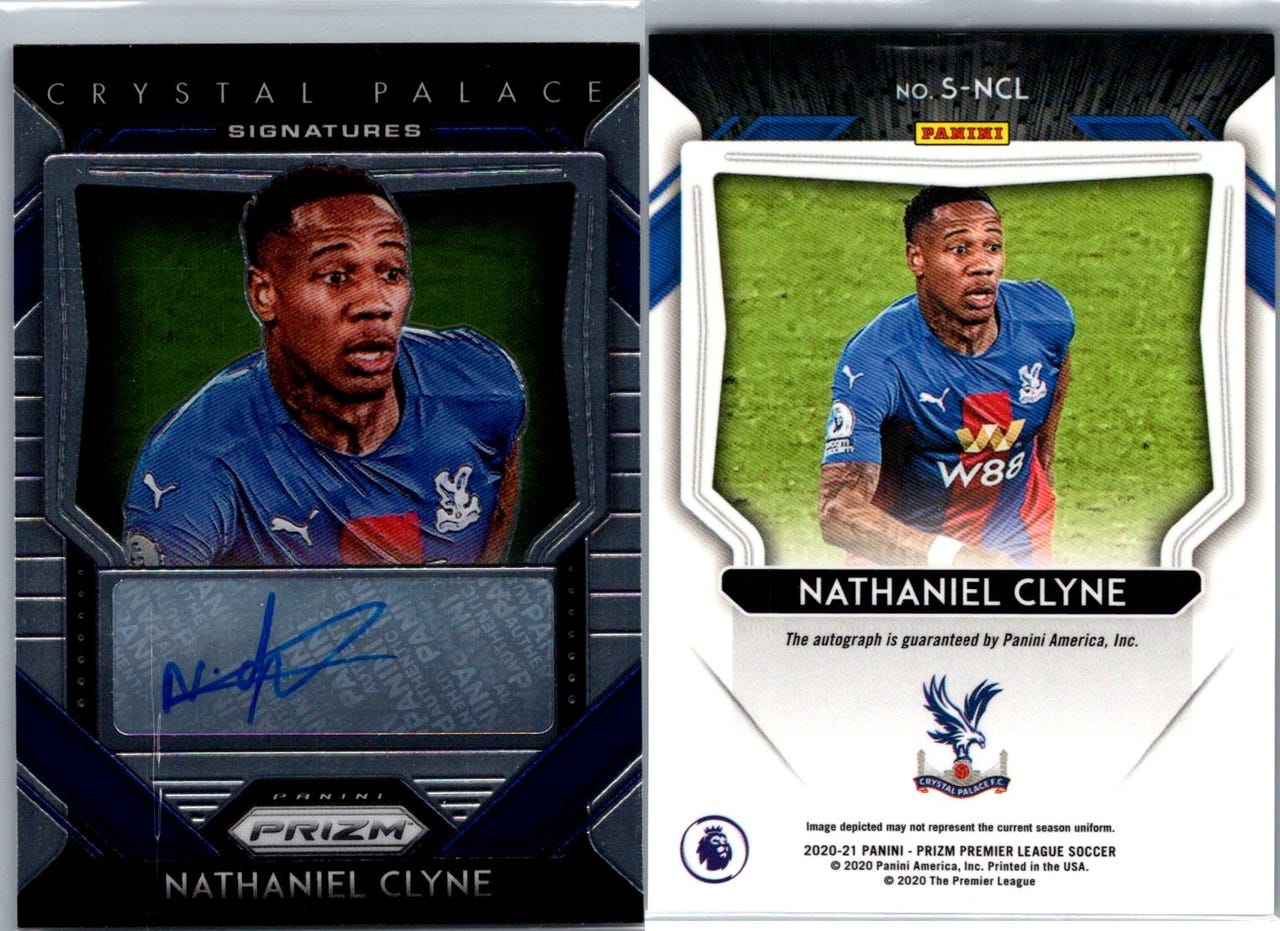 Nataniel Clyne - Panini Prizm - Signatures - Auto | FINN-torget