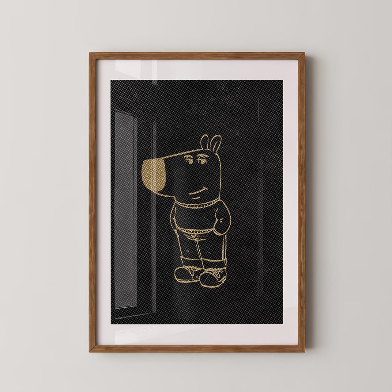 Chill Guy Art Print | FINN-torget