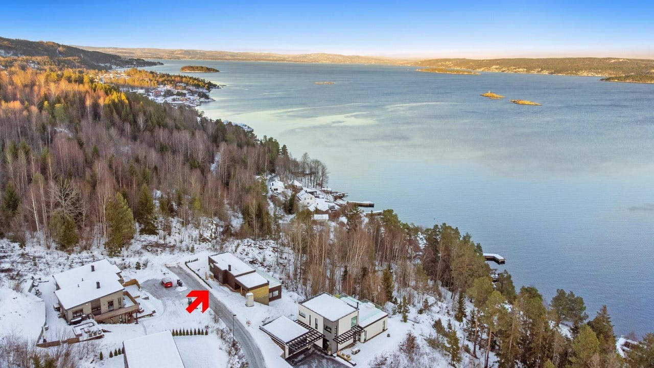 Åros - Nyere og lekker enebolig med fantastisk utsikt - Moderne ...