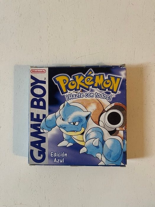 Nintendo - Gameboy Classic - Pokémon Edición Azul (ESP) Blue ...