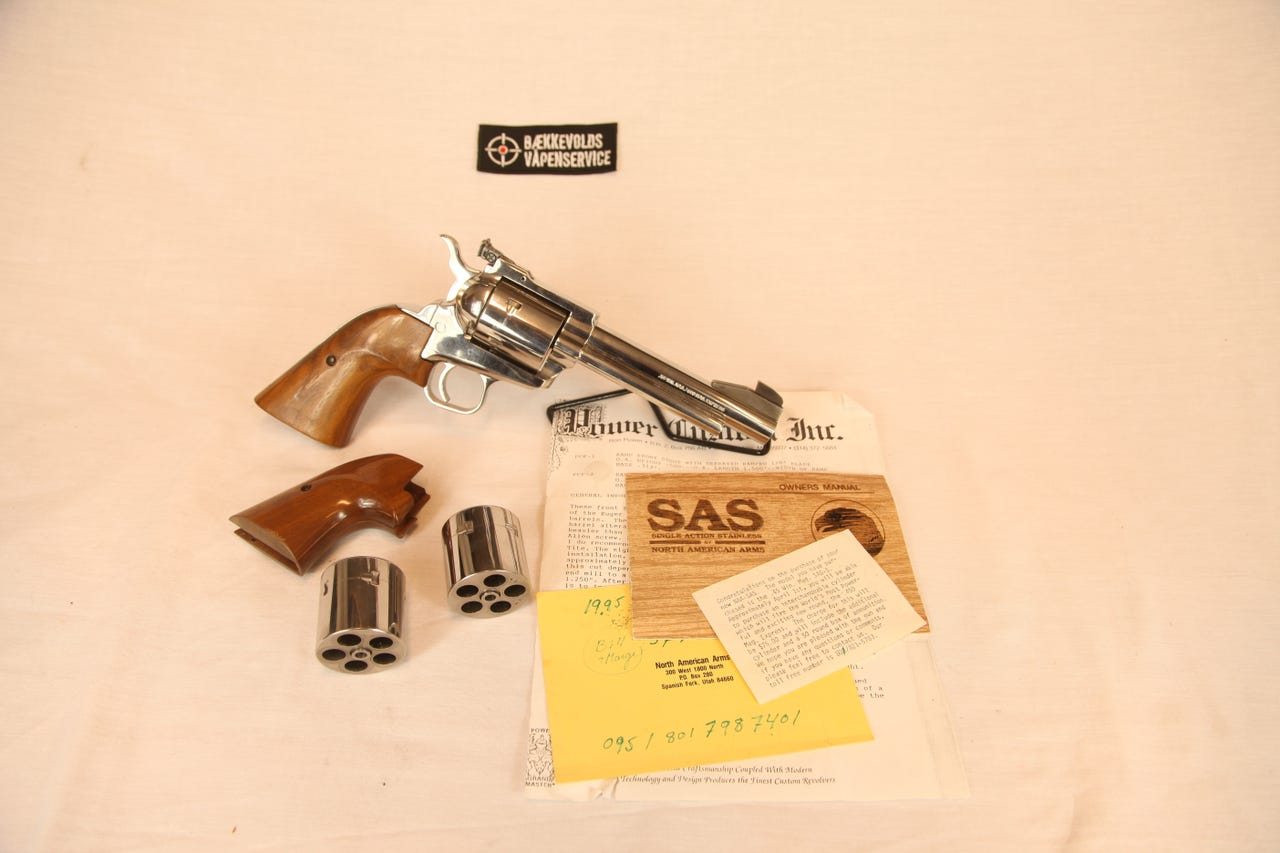 North American revolver .45 Colt, .450 Magn Express og .45 Win Magn ...