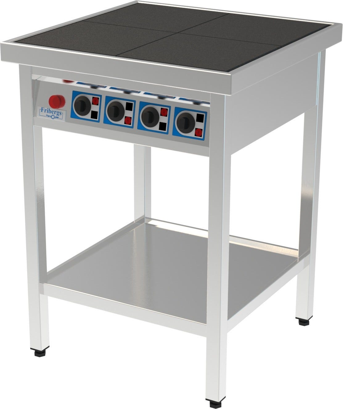 Fribergs (Svensk) koketopp med fire store plater 4090 fra EM Drift AS ...