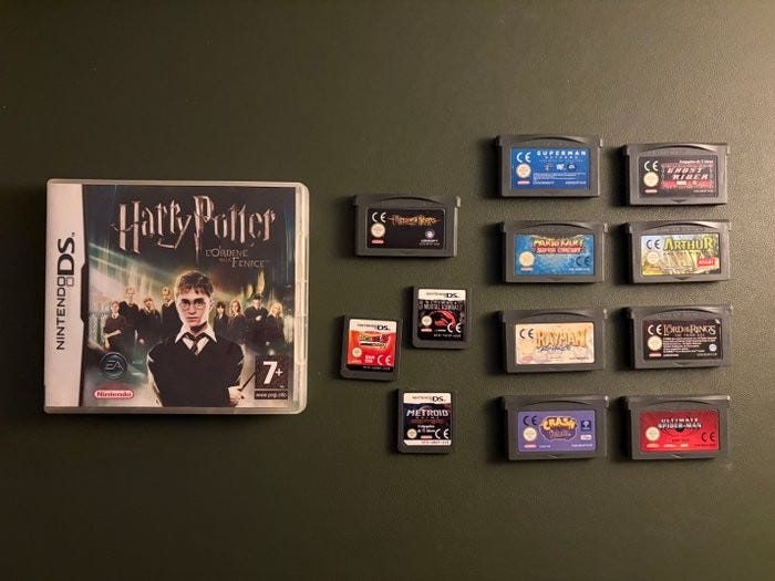 Nintendo - Ds, Game Boy - Lot of Iconic Nintendo and Game Boy Advance ...