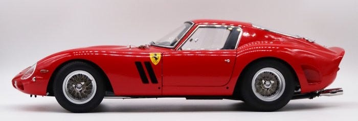 Centauria 1:8 - Modell sportsbil - Ferrari 250 GTO | FINN-torget