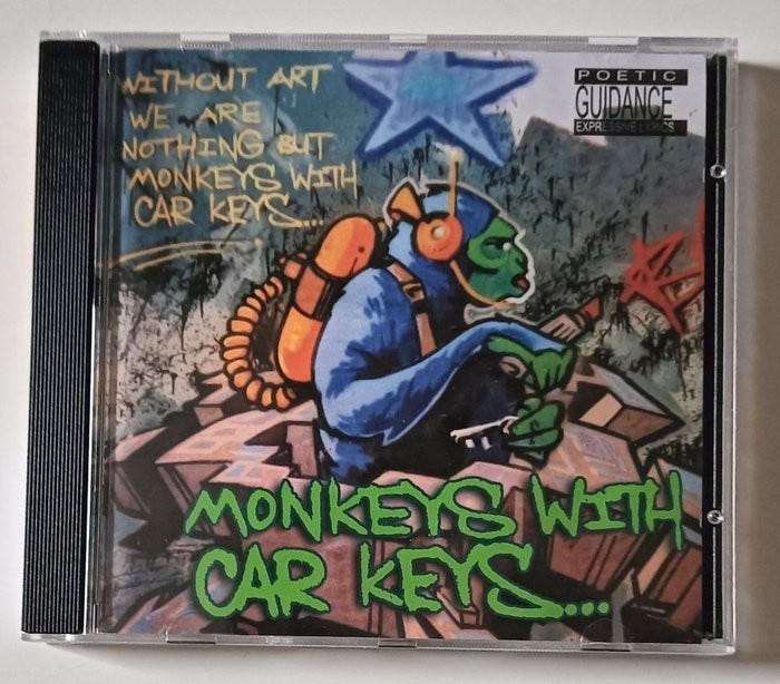 Various Artists - Monkeys With Car Keys - BANKSY artwork - CD - 1998 ...