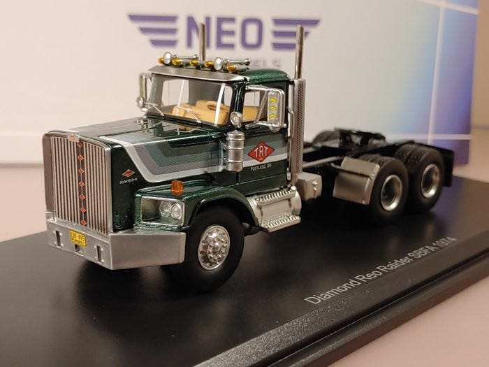 Neo Scale Models 1:64 - Modell-lastebil - Diamond Reo Raider SBFA 1974 ...