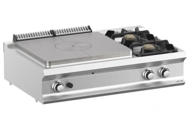 TILBUD! MBM (ITALY) Kvalitets gass solid koketopp med 2 bluss Fra EM ...