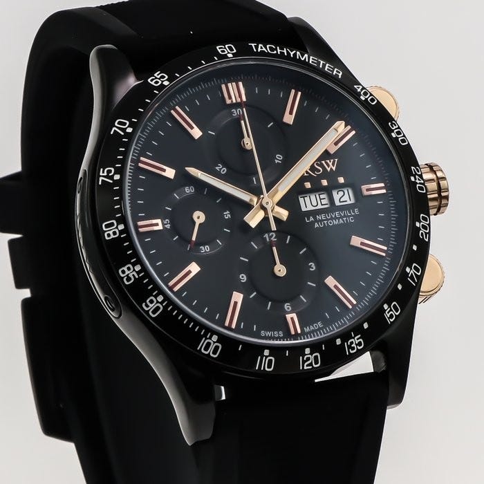 RSW - La Neuveville Sport Valjoux automatic - RSWA130-BRX-3 - Ingen ...