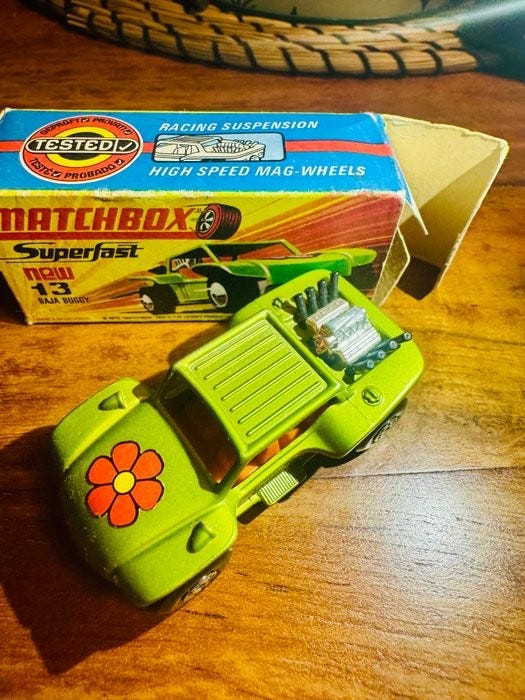 Matchbox - Modellbil - Matchbox Superfast 13 Baja Buggy, Boxed | FINN ...