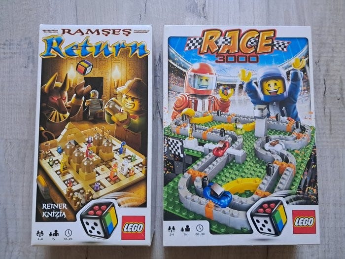 Lego - 3855 / 3839 - Ramses Return / Race 3000 - 2010-2020 | FINN-torget