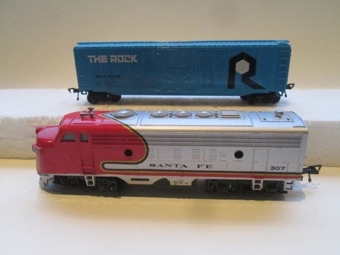 Bachmann H0 - 61502 en 43 1010 08 - Modelltog lokomotiv (2) - F9 med ...