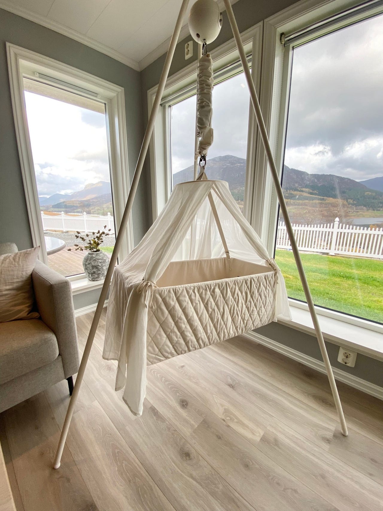 Komplett MOONBOON Flat / Henge / Tvilling vuggesett *0 kr dep* | FINN-torget