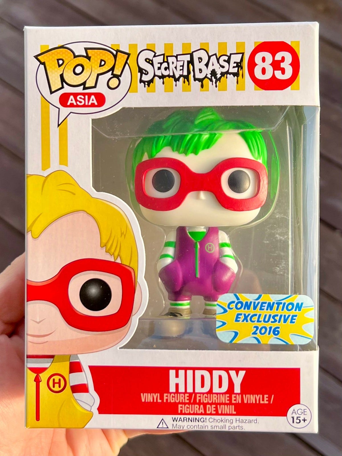 Funko Pop! Asia: Hiddy Green | Secret Base (83) Excl. to Secret Base ...
