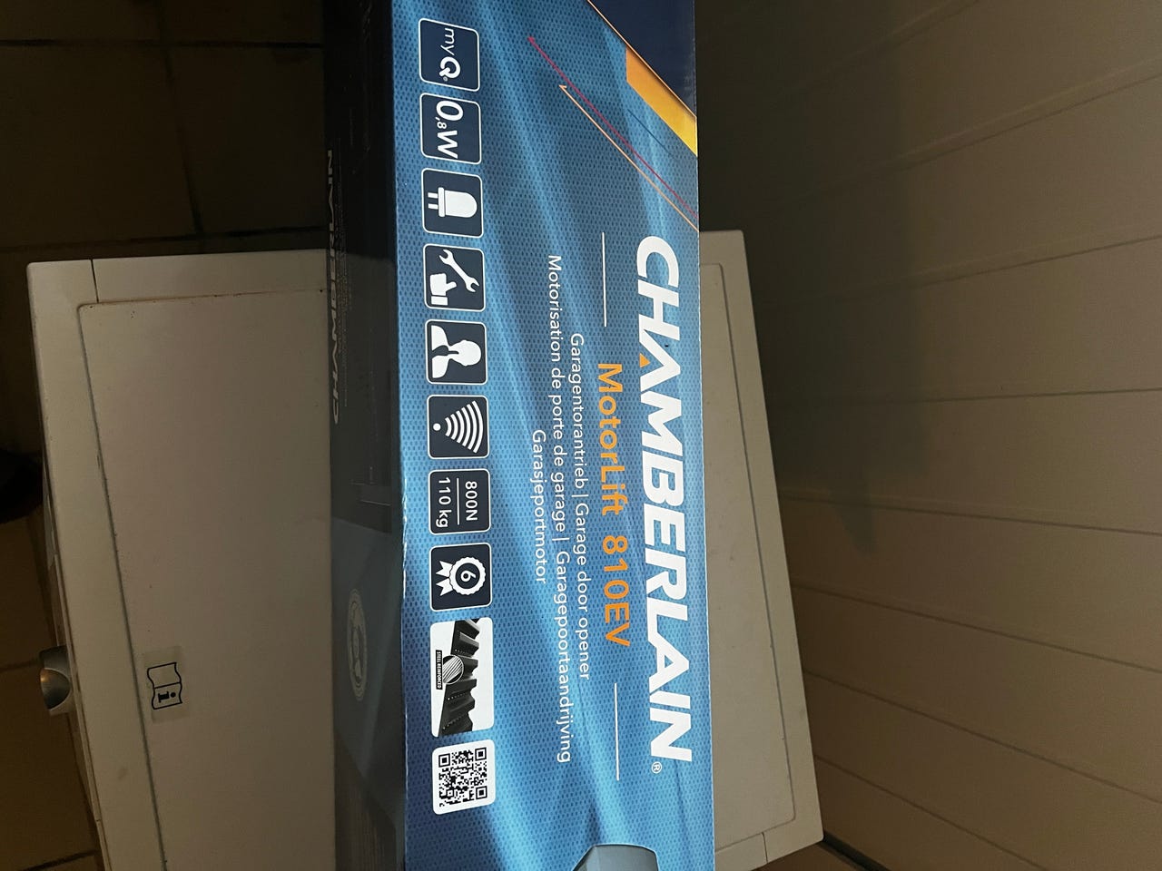 CHAMBERLAIN 810 EV portåpner, kun alt tilbehør, IKKE med motor. | FINN ...