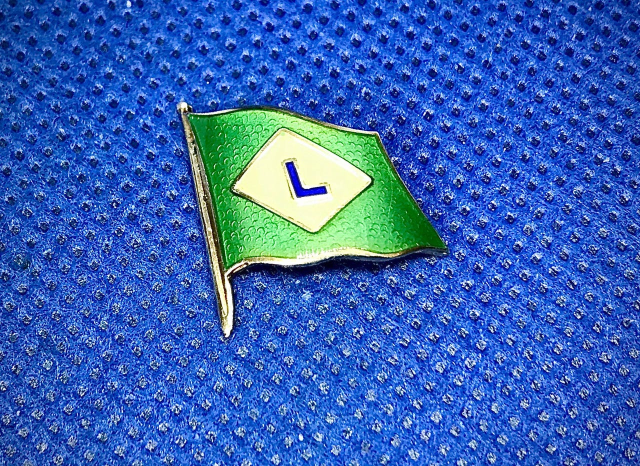 Rederi - Ø. Lorentzen - Nopal Line, Oslo - Flagg luemerke sølv - Skip ...